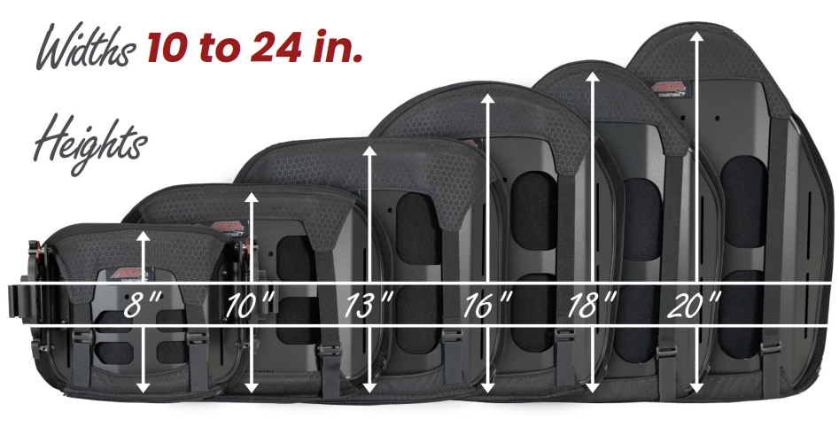 Aluminum 2.0 Back Support by ADI | Sportaid